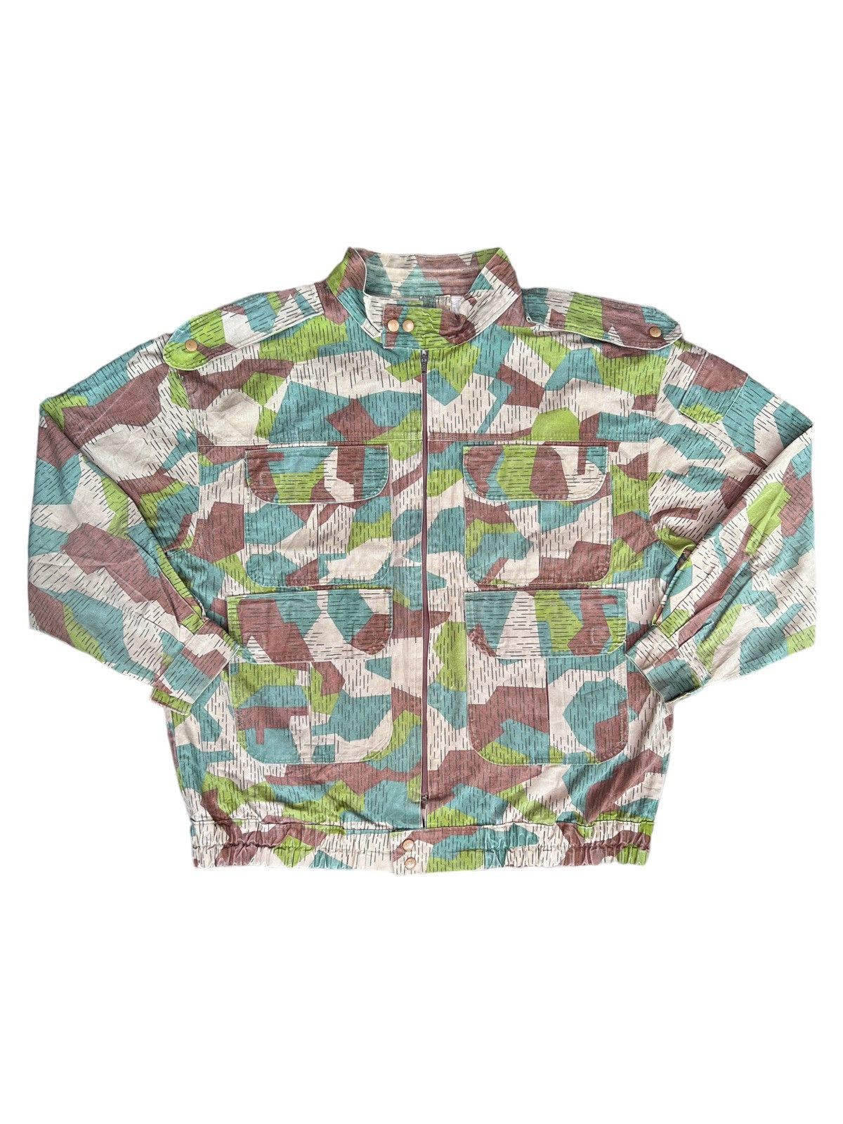 Vintage VERY RARE VINTAGE JACKET SPLINTER CAMO GERMANY ARMY WWII | Grailed