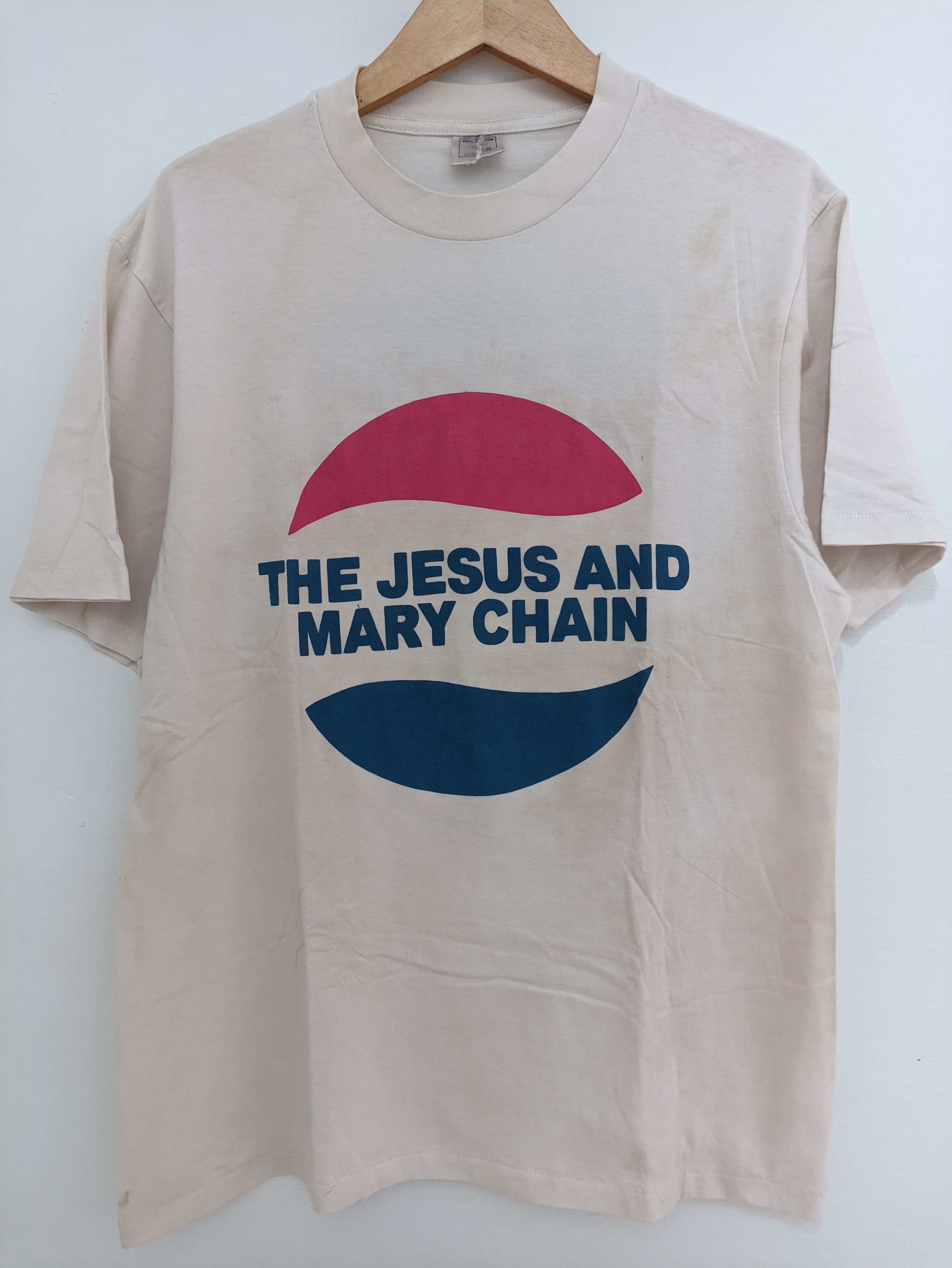 Band Tees × Very Rare × Vintage The Jesus And Mary Chain Pepsi Logo ...
