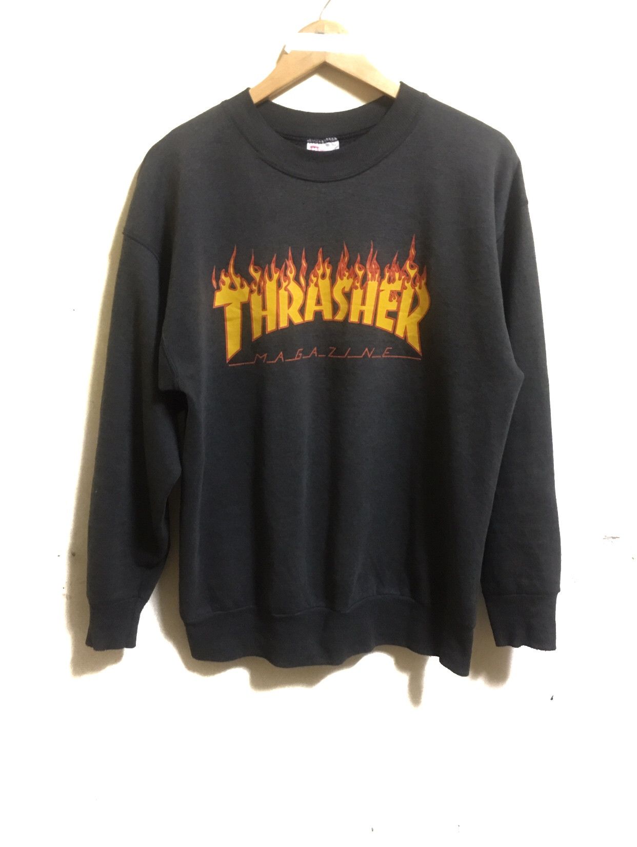 Thrasher × Vintage Vintage Thrasher Fire Logo | Grailed