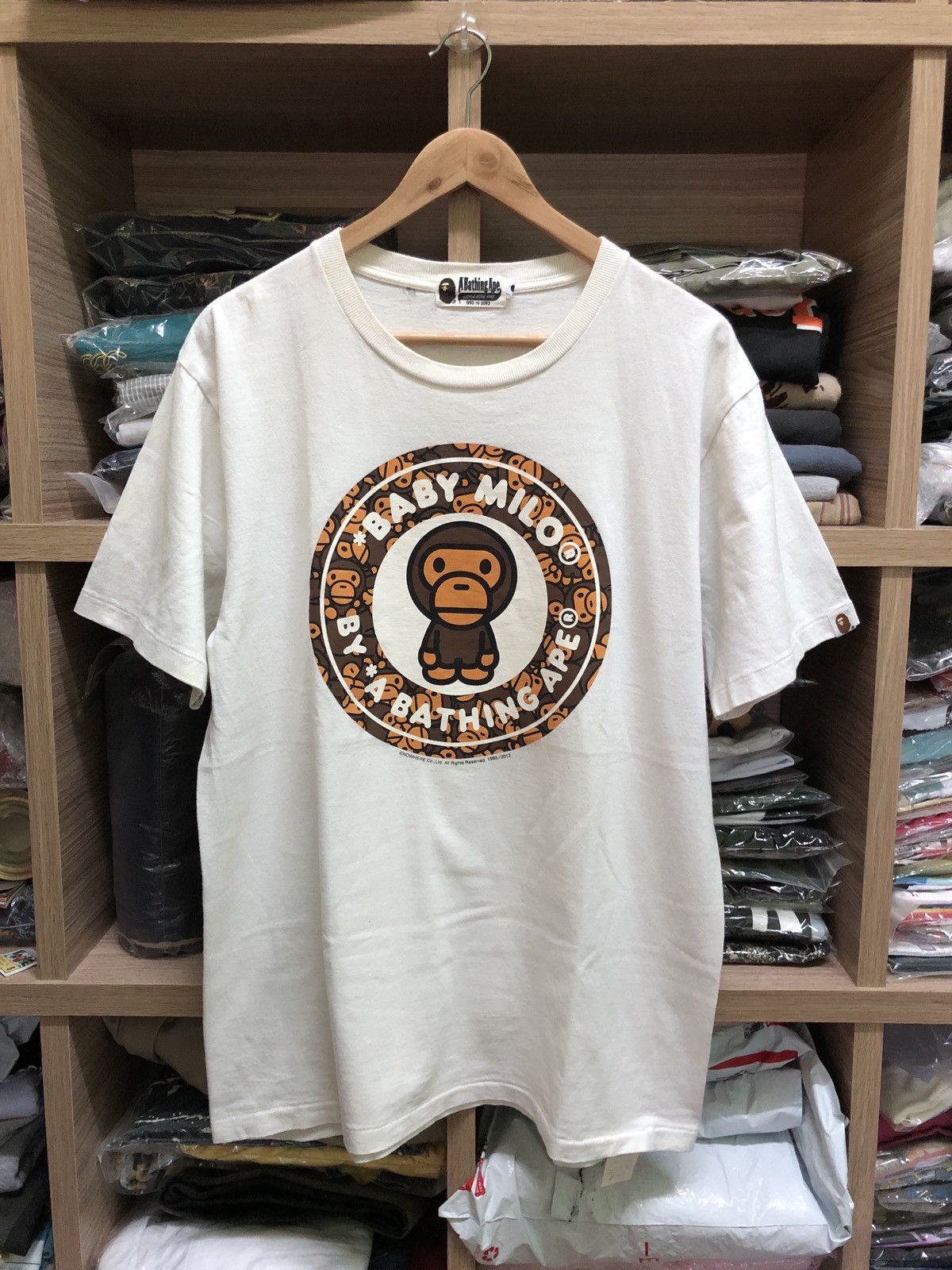 Bape Baby Milo A Bathing Ape Big Logo | Grailed