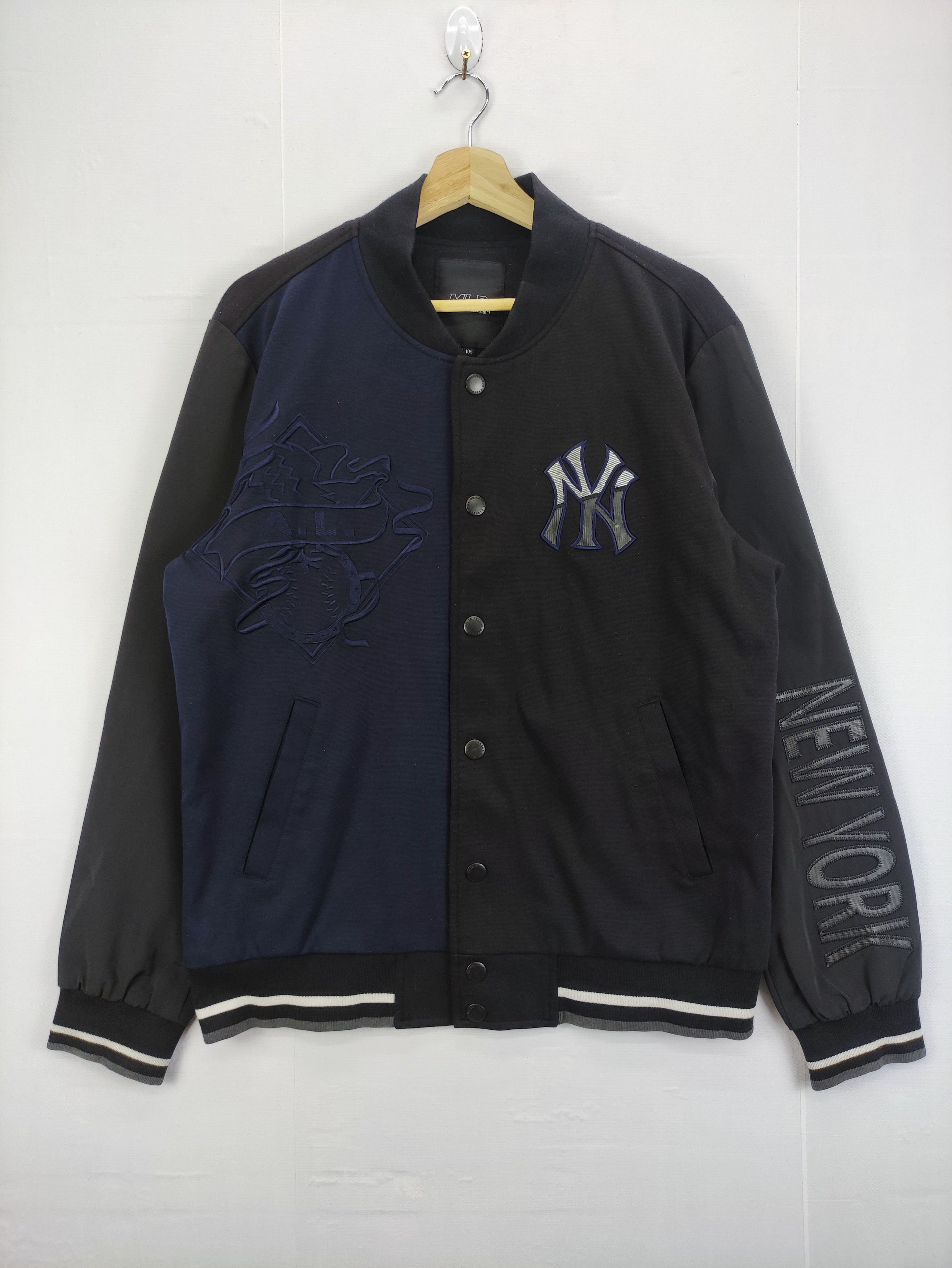 MLB Vintage New York Yankees Varsity Jacket Zipper | Grailed