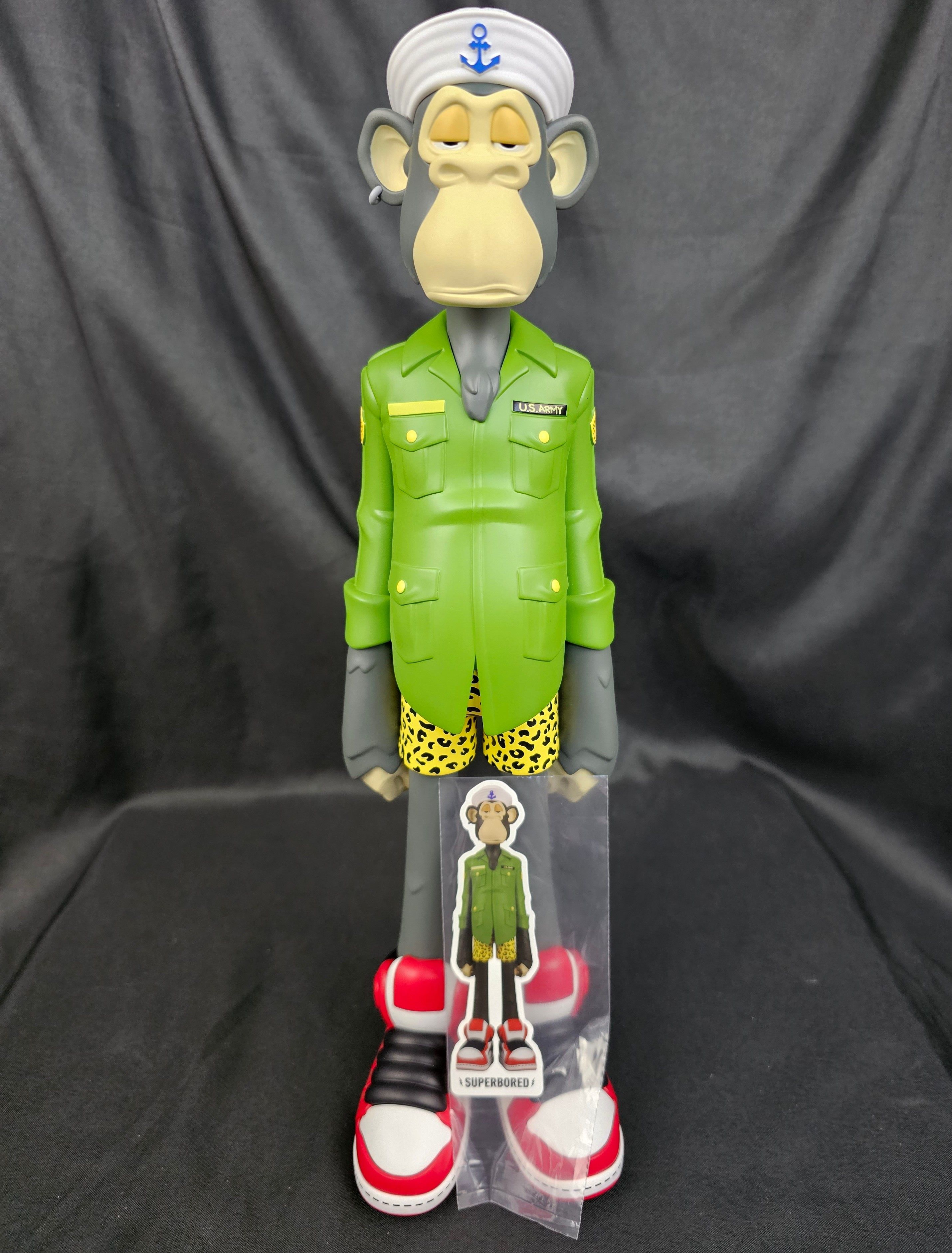 Art Superplastic Bored Ape Yacht Club Toy BAYC Public Skipper | Grailed