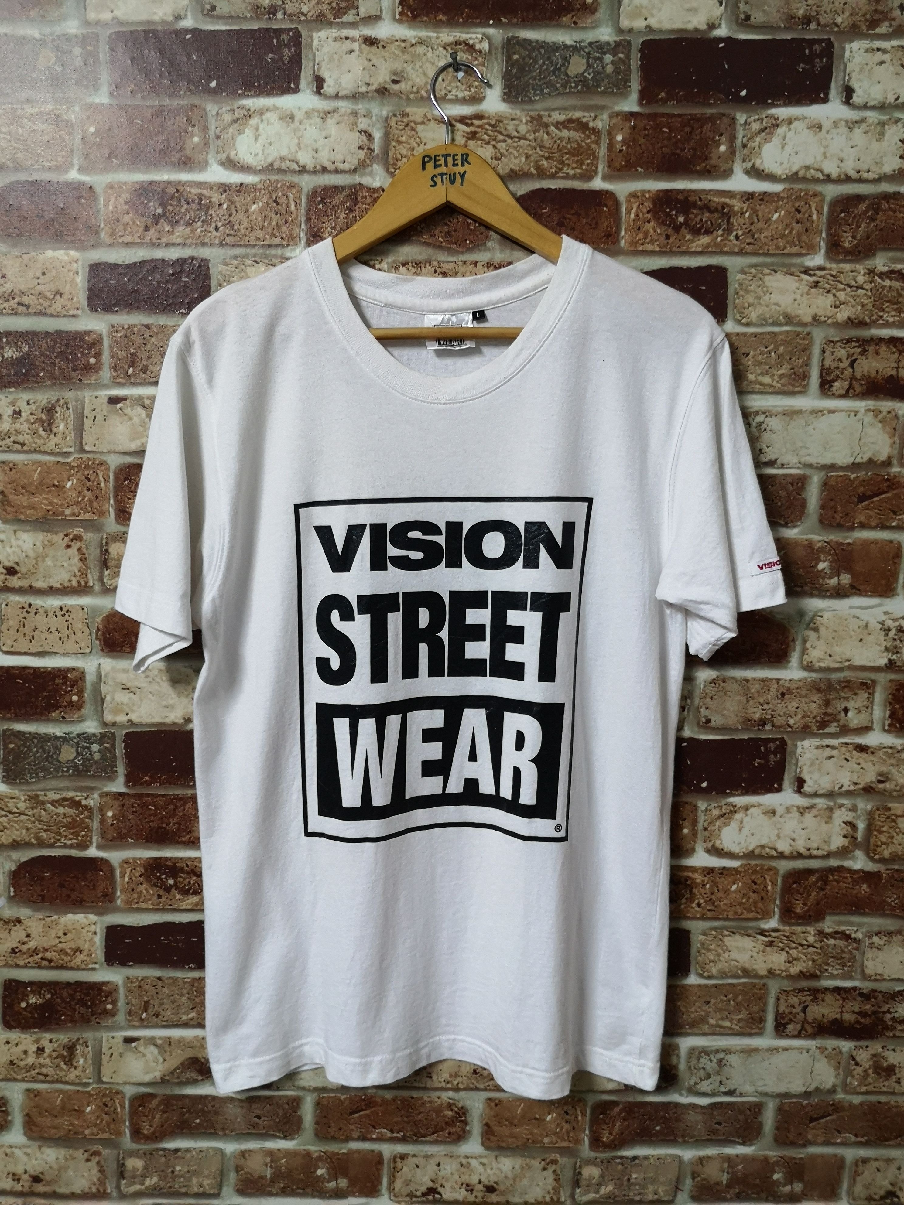 Vision Streetwear Vision Street Wear White T-Shirt | Grailed