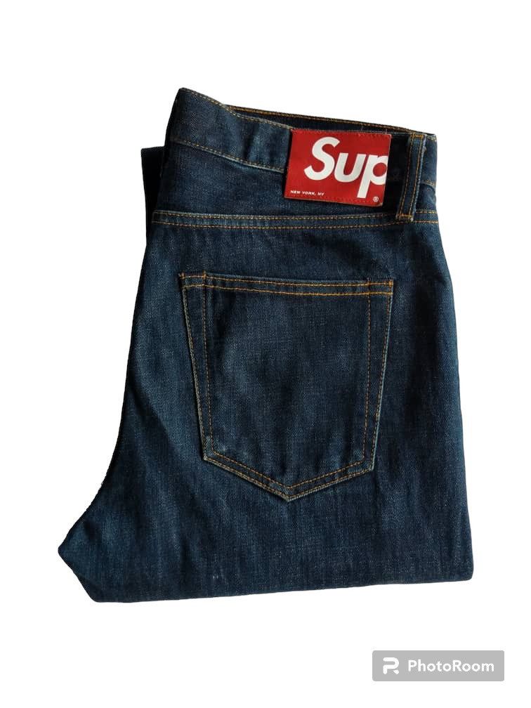 Made In Usa × Streetwear × Supreme Rare‼️ Supreme Selvedge Denim Jeans ...