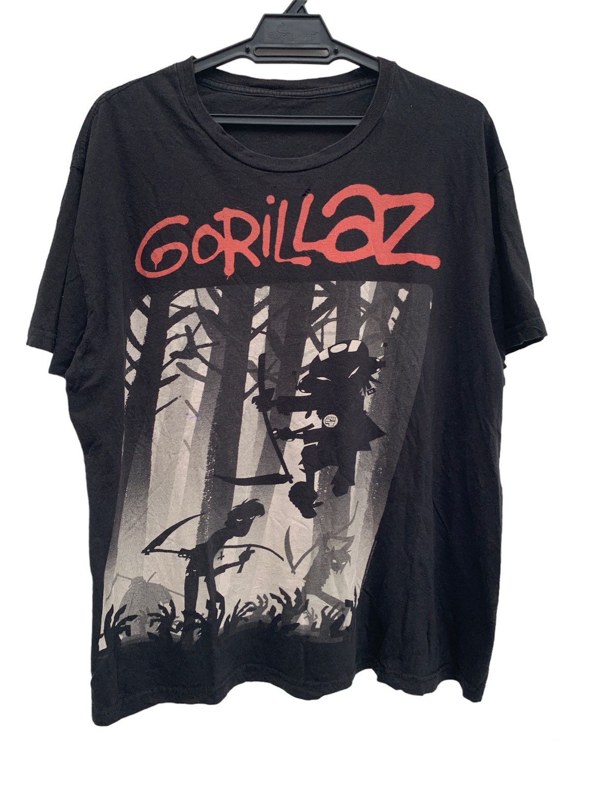Tour Tee Vintage Gorillaz Phase One Album Dvd Cover Band Tees | Grailed