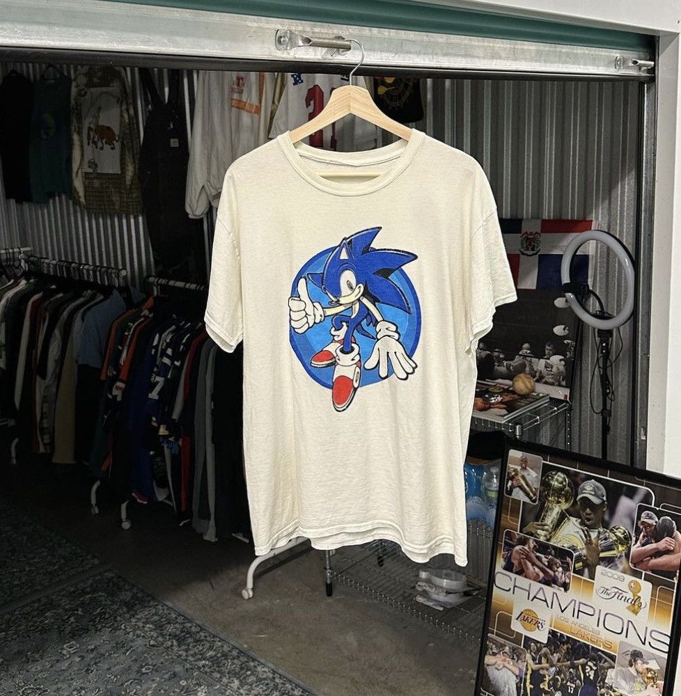 Sonic Lab × Streetwear × Vintage Sonic Tee Vintage L | Grailed