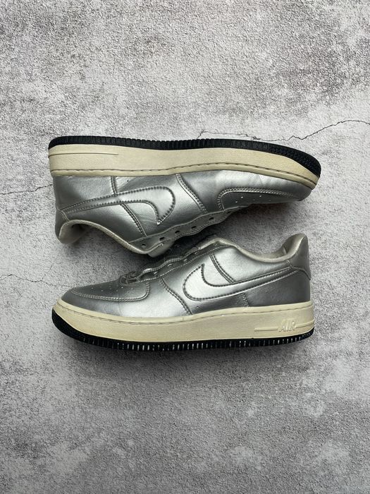 Nike Nike Air Force 1 Low AF1 Silver Rare CW Sneakers | Grailed
