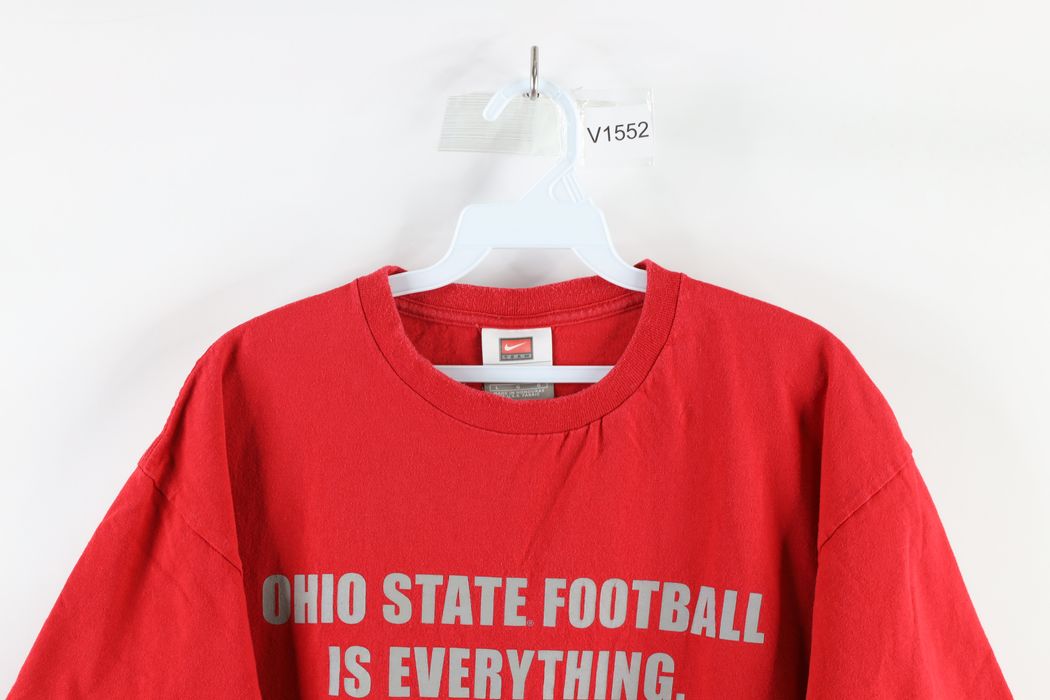 Nike Vintage Nike Travis Scott Swoosh Ohio State Football T-Shirt | Grailed