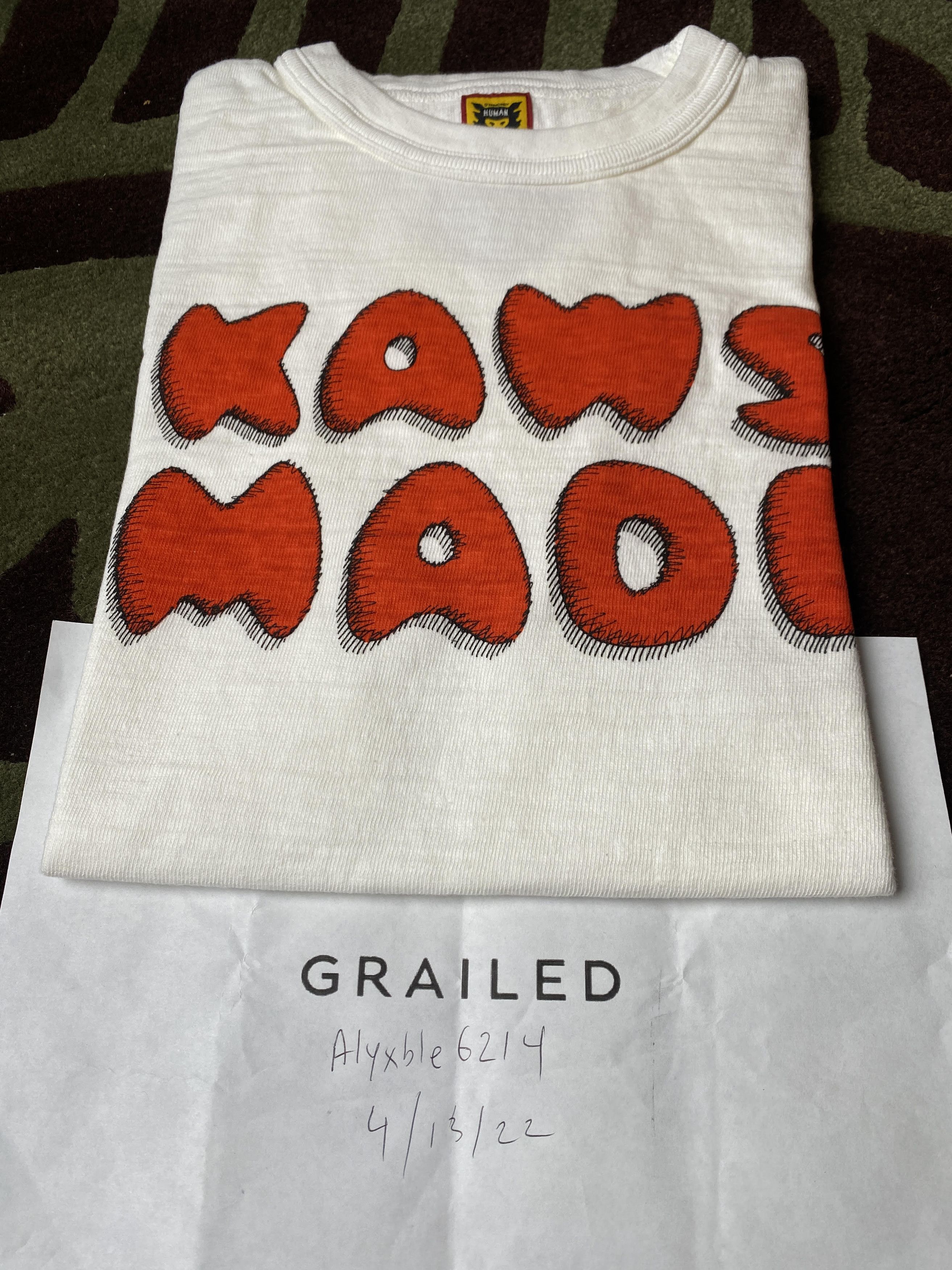 Human Made × Kaws Human Made × Kaws t-shirt white #3 Kaws made | Grailed