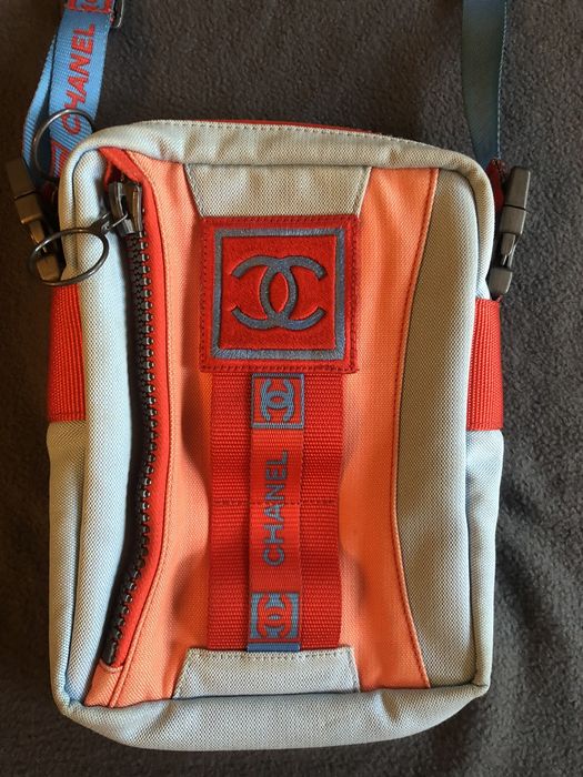 Vintage rare vintage 2002 chanel sports crossbody bag | Grailed