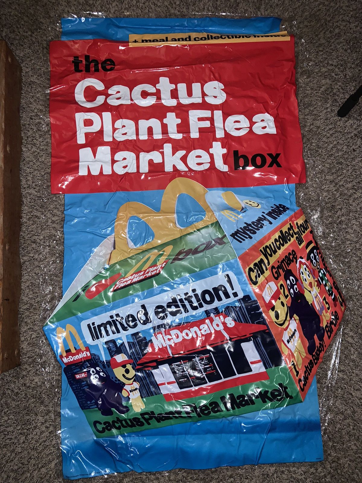 Cactus Plant Flea Market CPFM x McDonald’s Promo Poster | Grailed