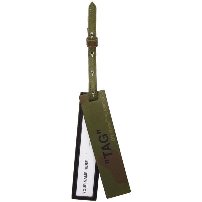 Off-White Off-White Camo Luggage Tag very rare | Grailed