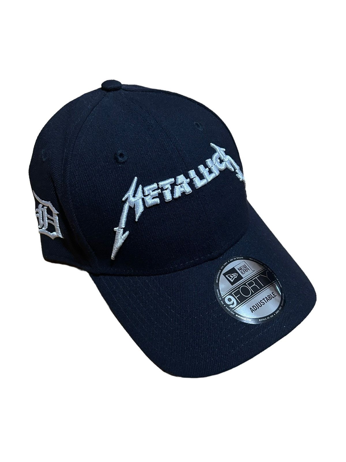 Metallica Vintage Streetwear Detroit Tigers MLB Metallica Tour Hat ...