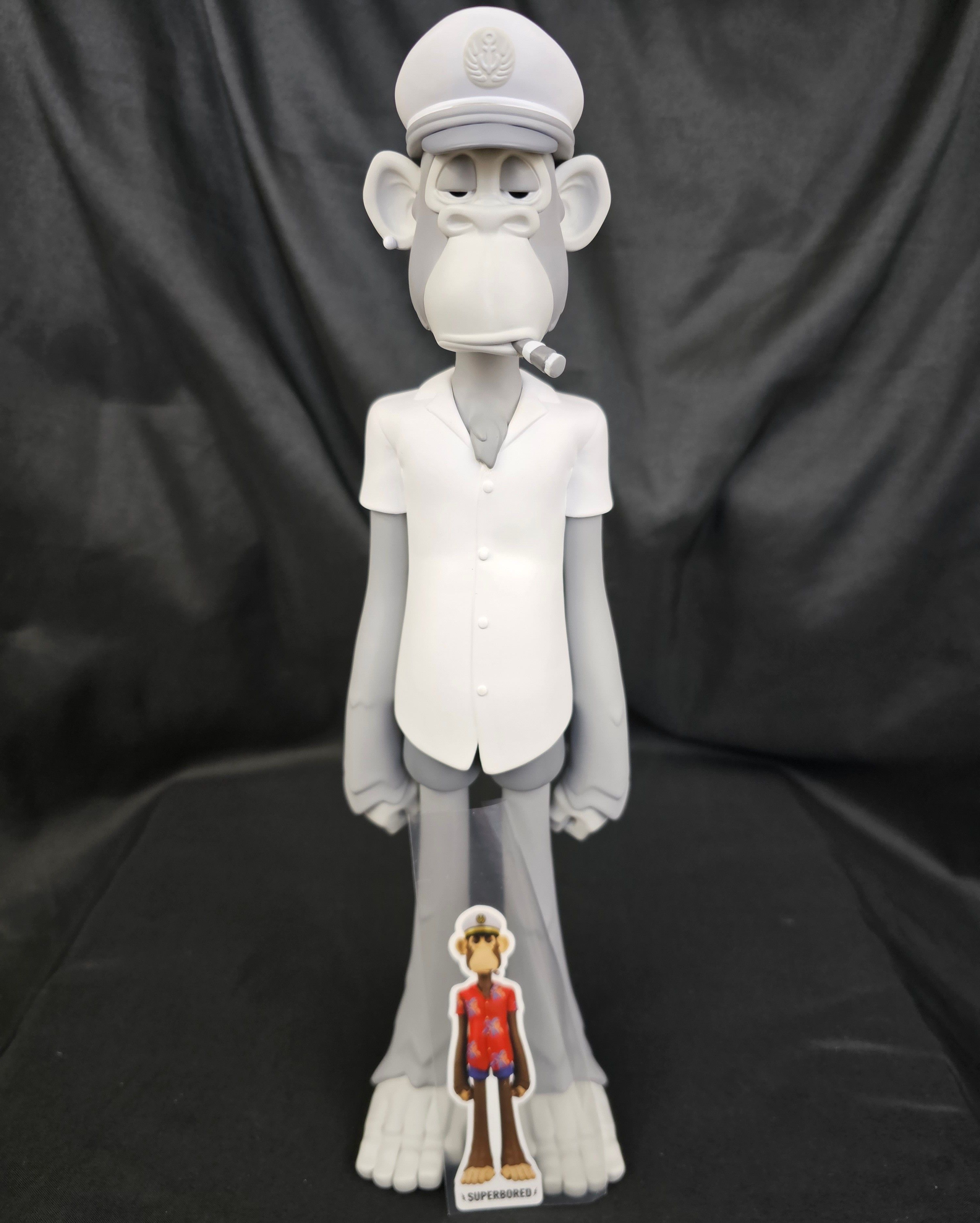 Art Superplastic Bored Ape Yacht Club Toy BAYC Public Curtis | Grailed