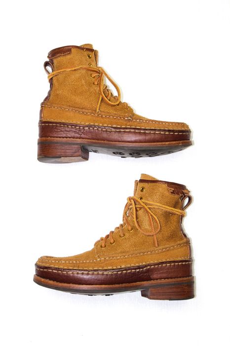 Visvim Grizzly Boots Hi-Folk (Bison) | Grailed