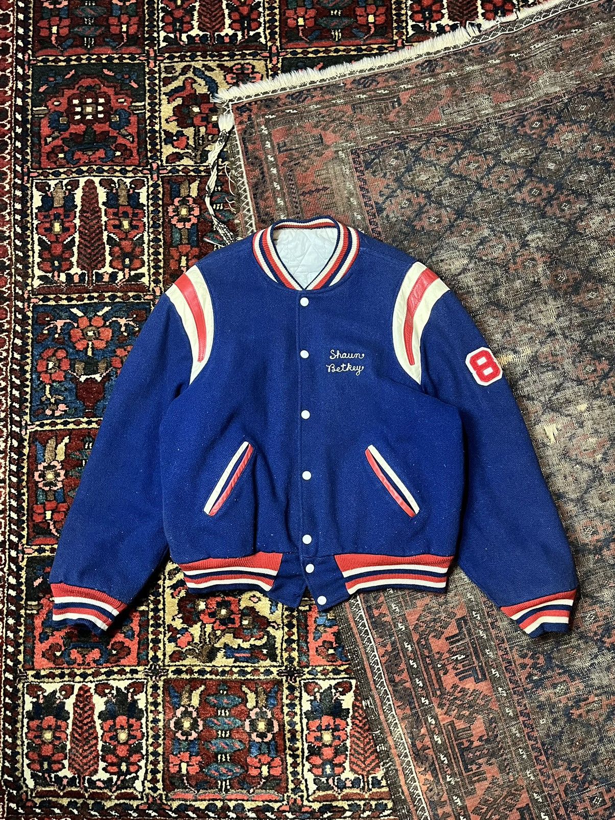 Made In Usa × Varsity Jacket × Vintage Vintage varsity jacket | Grailed