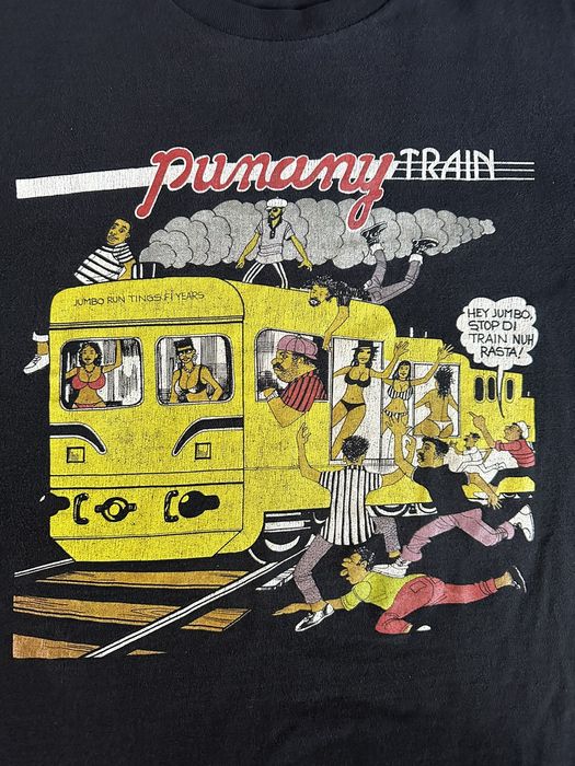 Supreme Supreme X Luminous Punany Train Black Tee | Grailed
