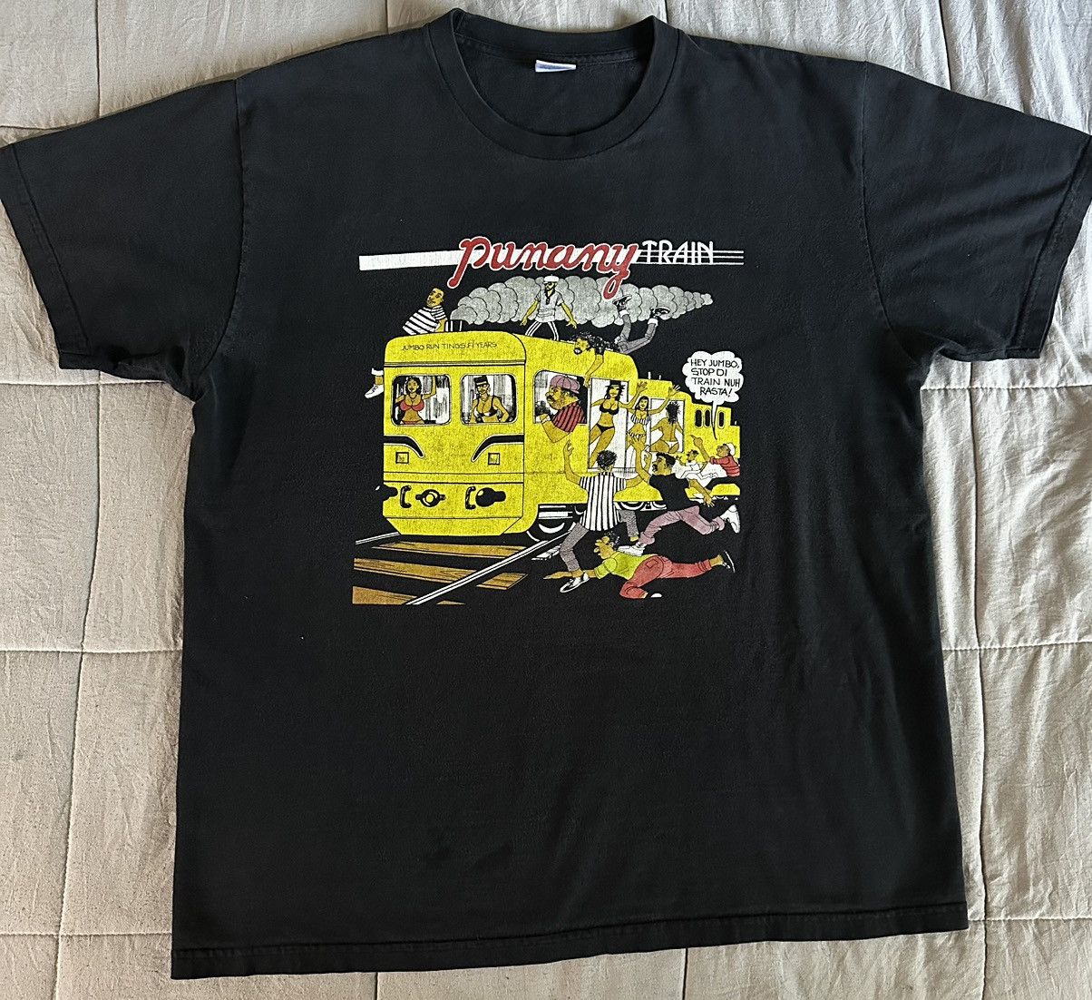 Supreme Supreme X Luminous Punany Train Black Tee | Grailed