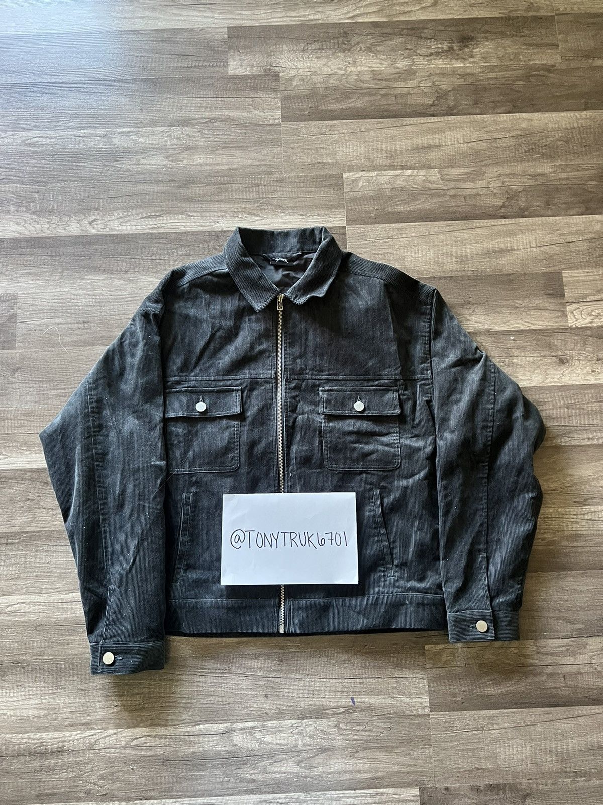 Revenge Revenge corduroy jacked embroidered | Grailed