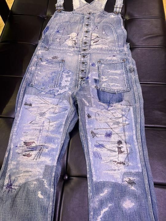 Kapital Boro Denim Overalls / Dungarees | Grailed