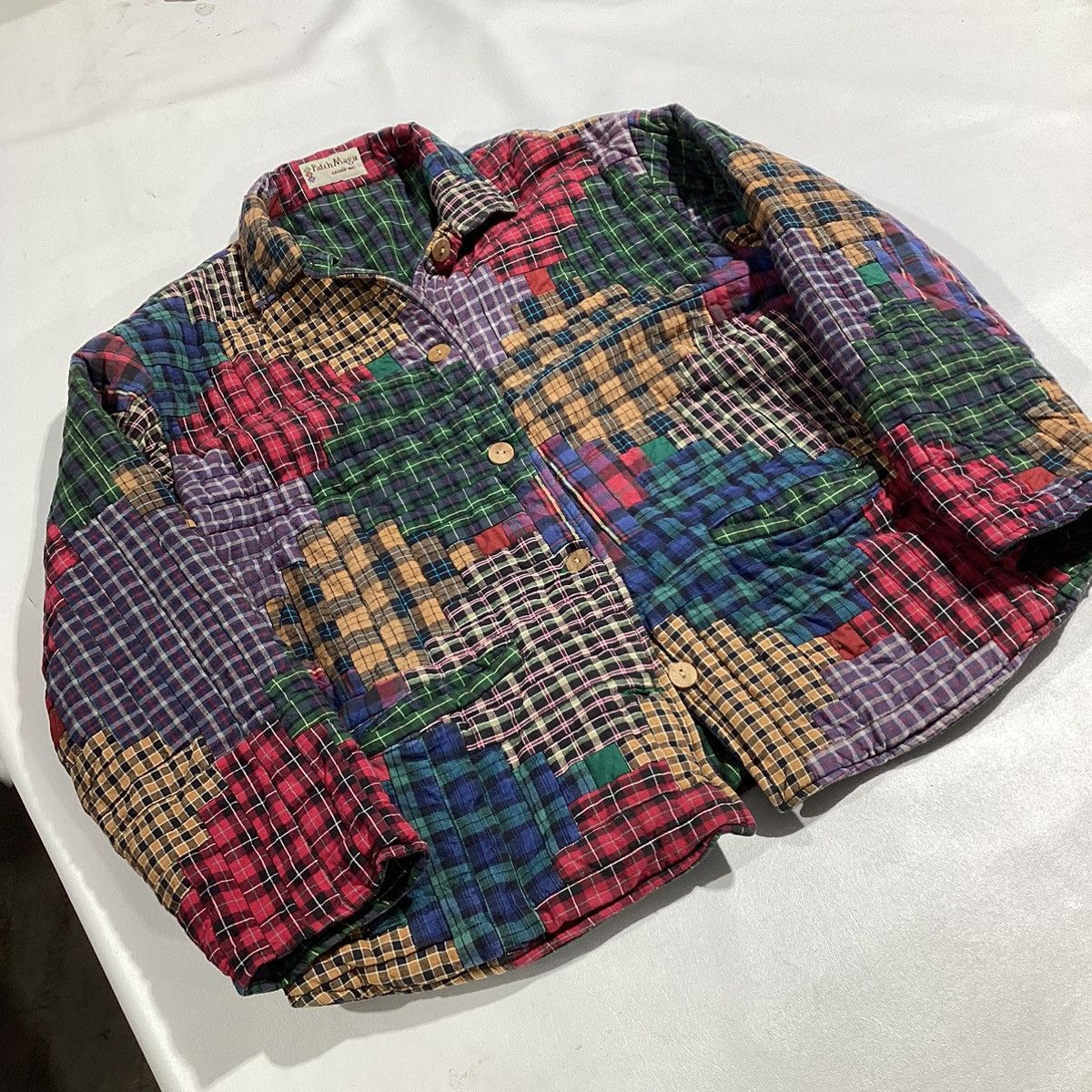 Vintage 70s 80s patchwork jacket patch magic | Grailed