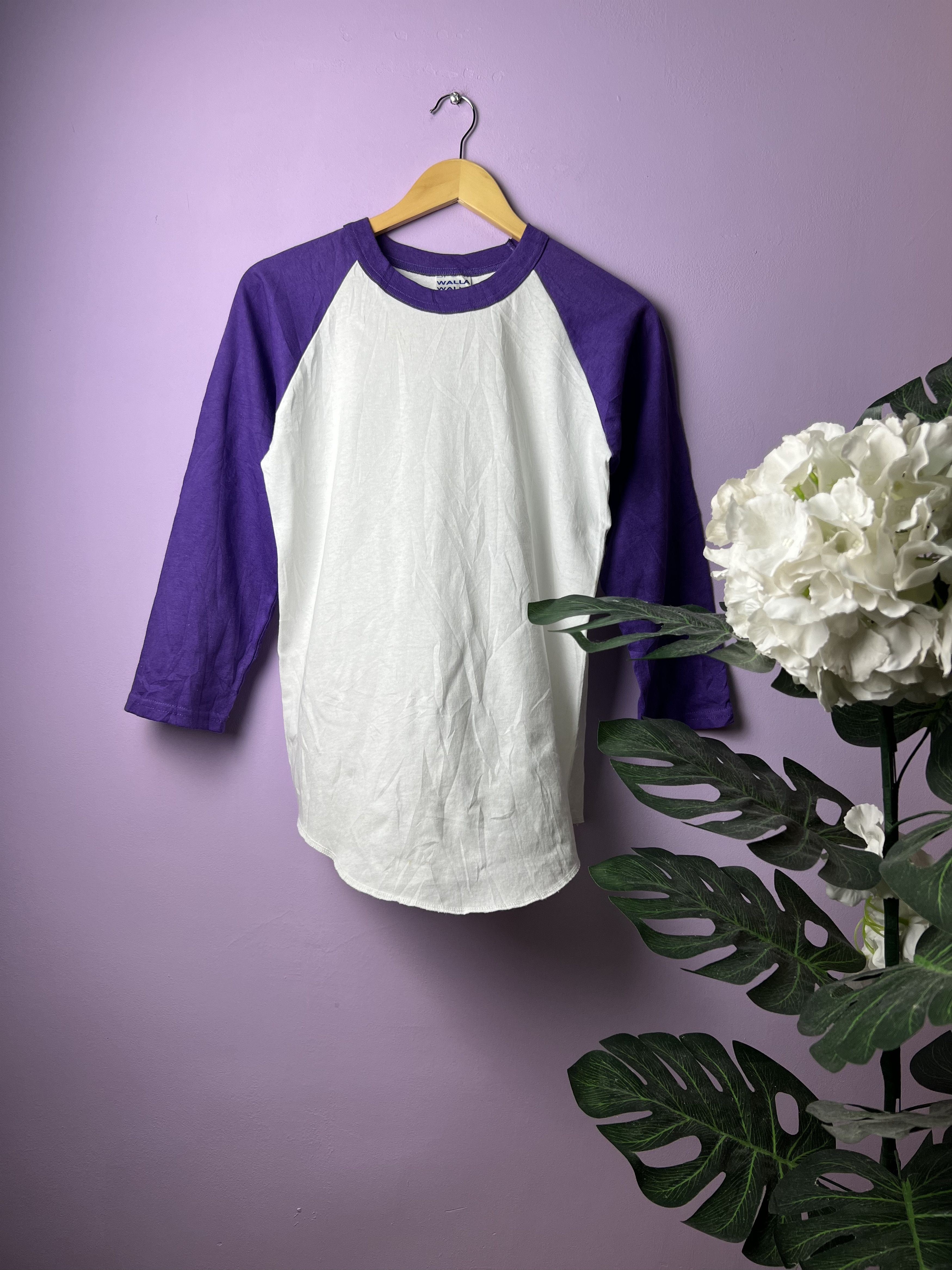 American Apparel × Made In Usa × Streetwear 🔥Vintage Blank 3q Raglan ...