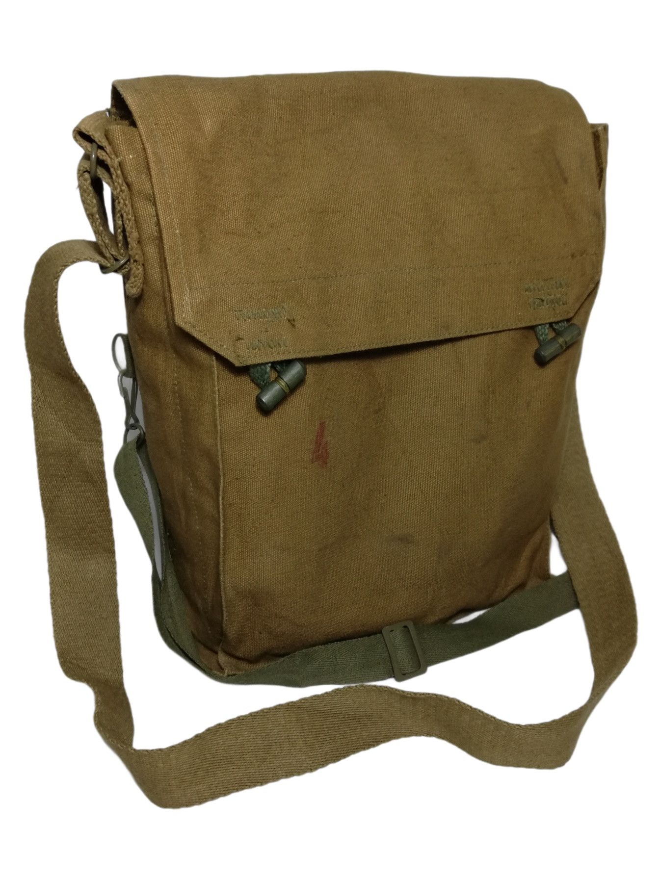 Vintage 🔥1950's Czech Army Khaki Pack Side Shoulder Bread bag | Grailed