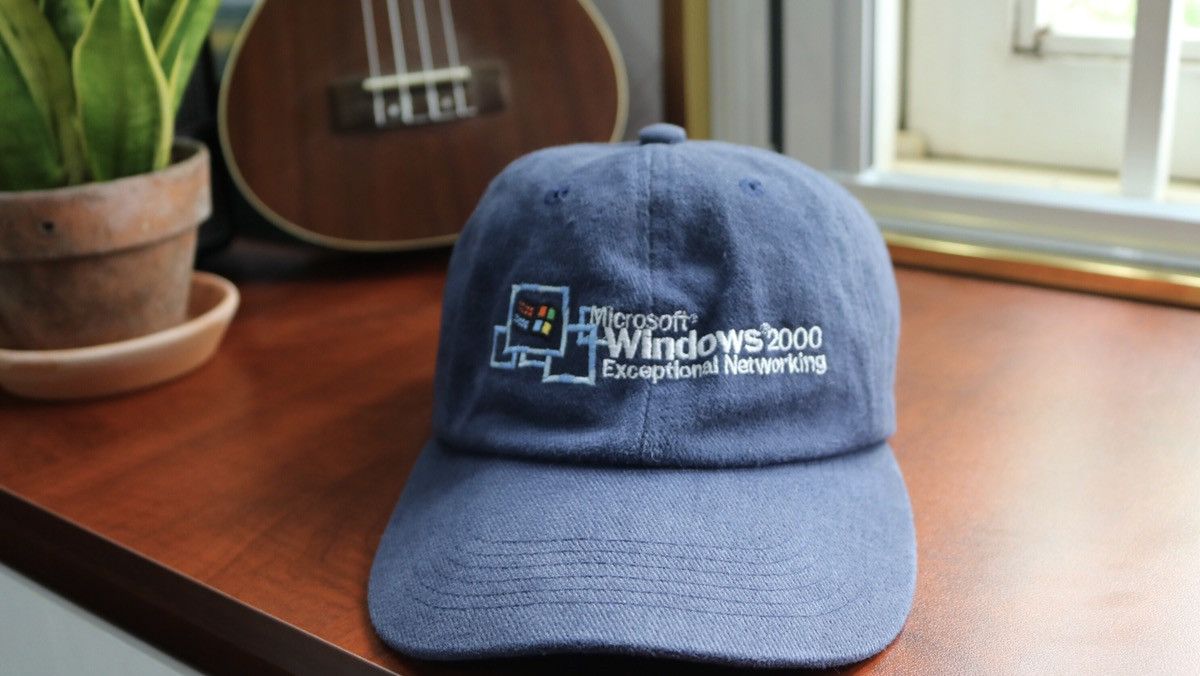 Apple × Microsoft × Vintage Vintage 2000s Microsoft cap | Grailed