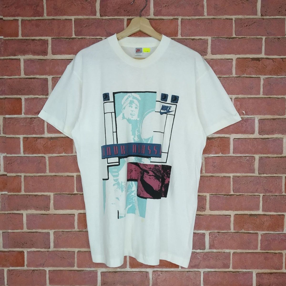 Andre Agassi × Nike × Vintage Vintage Nike Andre Agassi Challenge Court ...