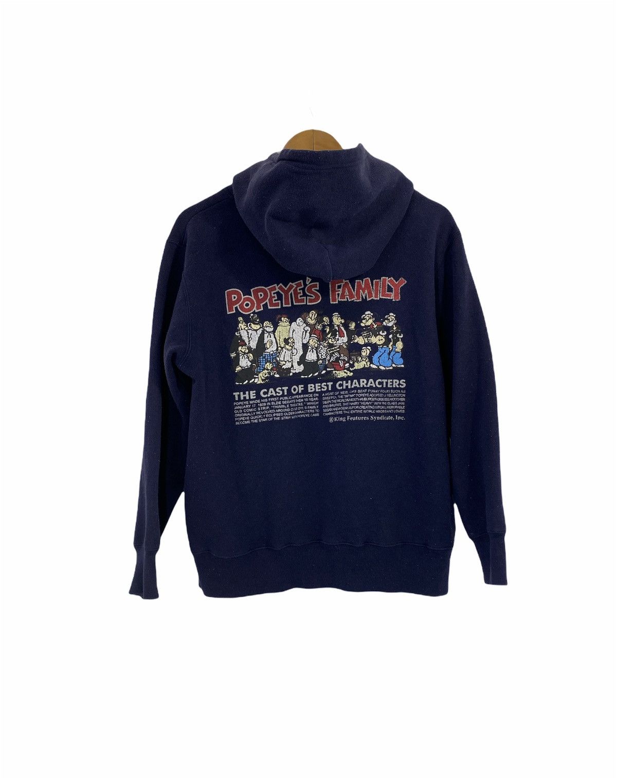 Disney Popeye Hoodies Popeye’s Family Design All Characters | Grailed