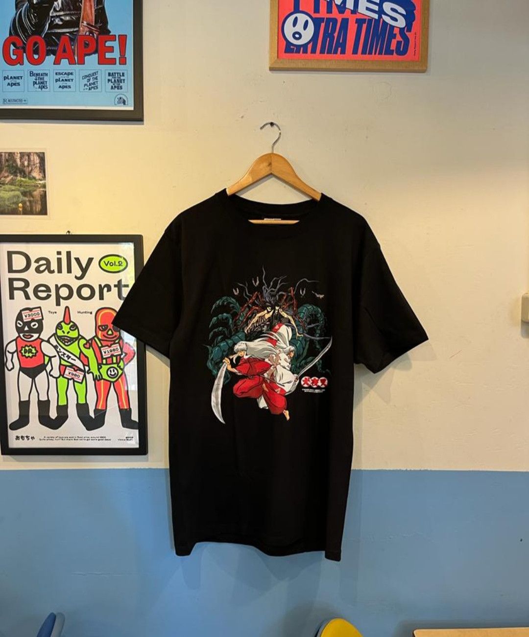 Anime × Japanese Brand Inuyasha Bootleg T-shirts by Nigata Club | Grailed