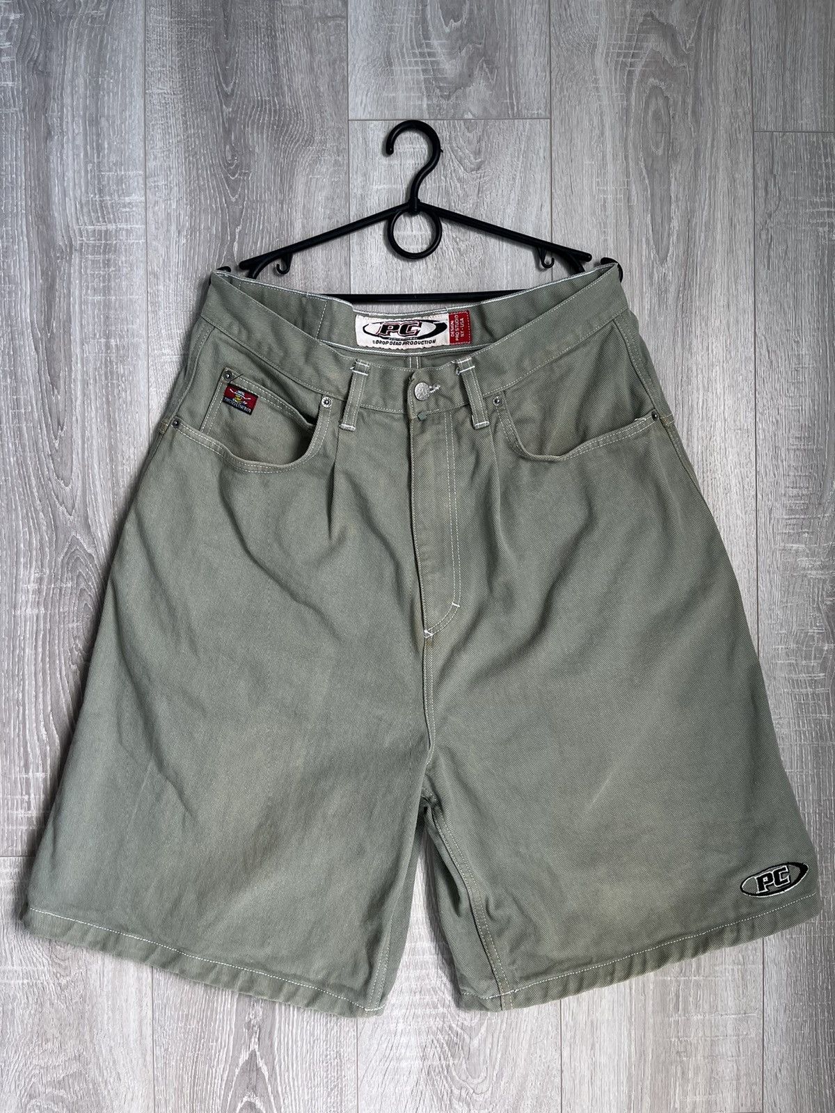 Drop Dead Clothing Psycho Cowboy Drop Dead Production Rap Jeans Shorts ...