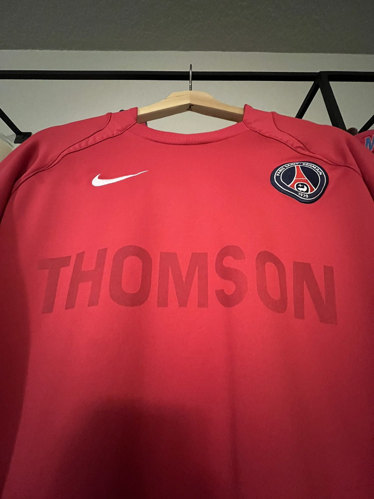 Nike × Streetwear × Vintage 2000's PSG Paris Saint-Germain Thomson ...