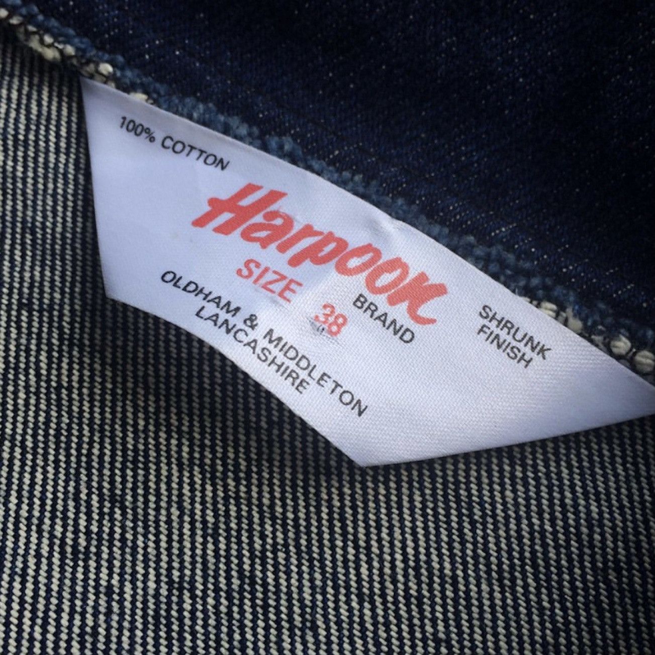 Vintage Vintage Harpoon British Work Wear Denim Chore Jacket | Grailed