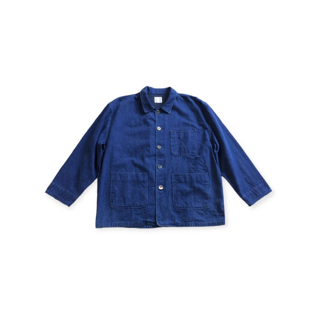 Vintage Vintage Japanese Work Wear Denim Chore Jacket | Grailed