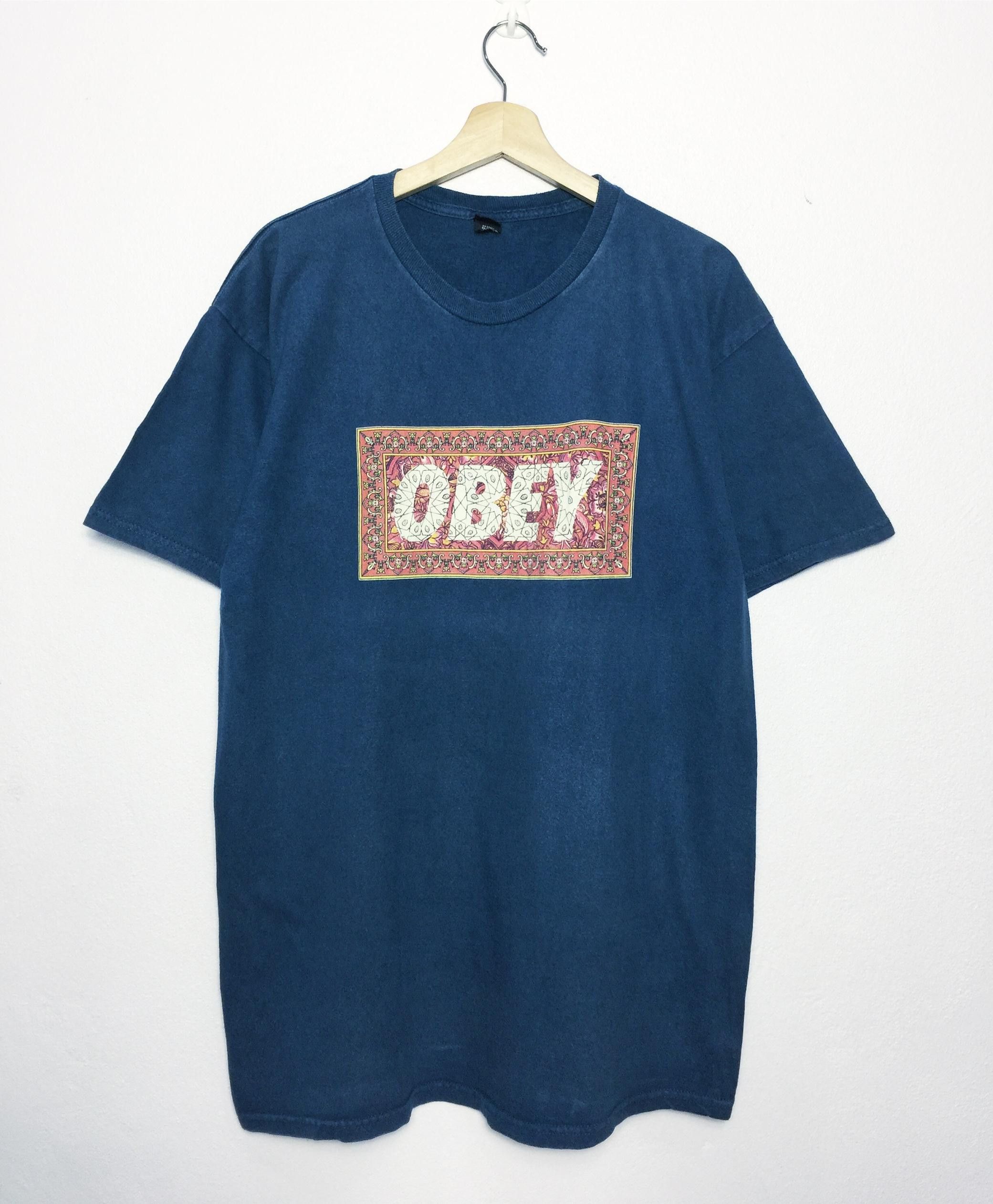 Obey × Vintage Rare Vintage Obey Tees / big logo | Grailed