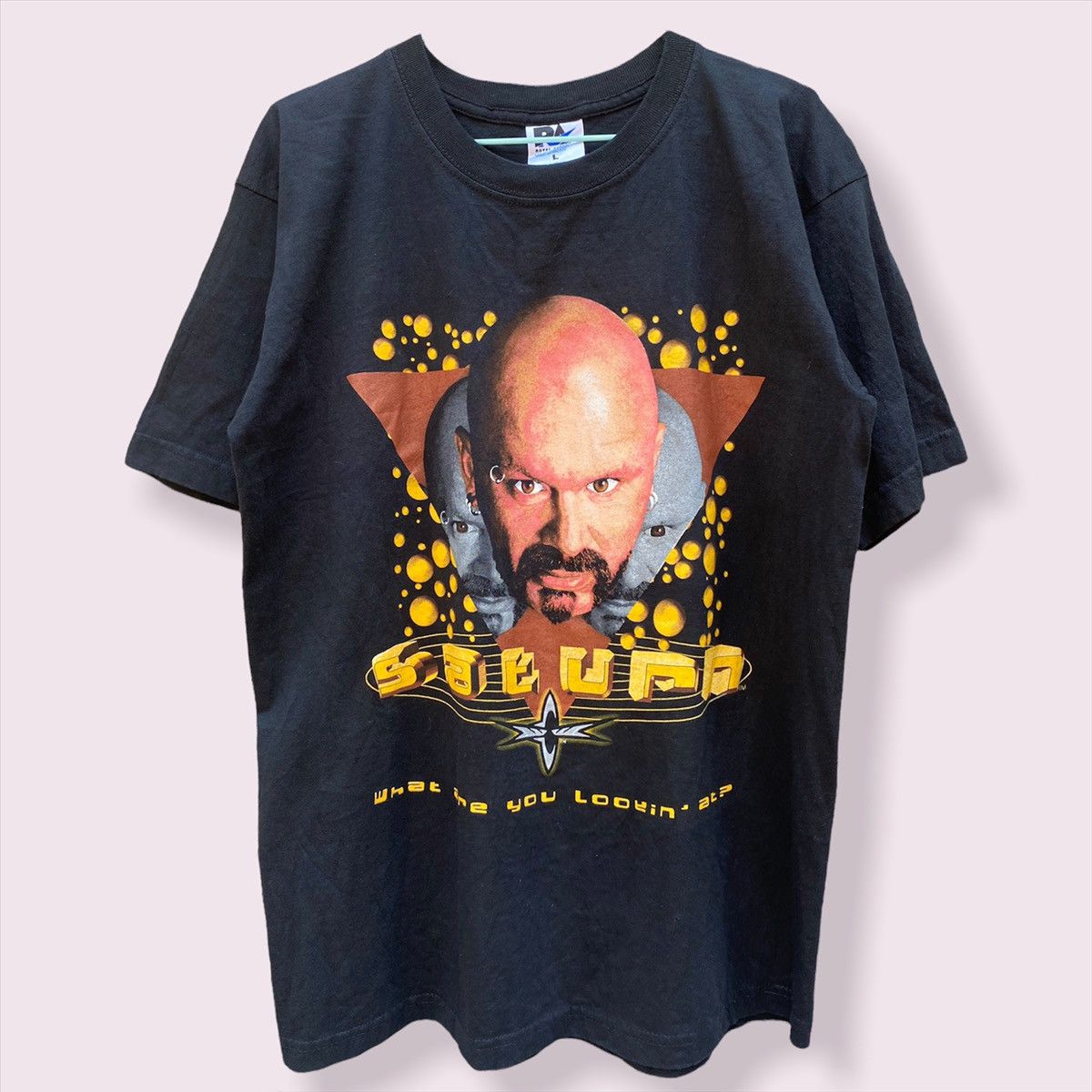 Vintage × Wwf Vintage 90s Perry Saturn WWF Tshirt | Grailed