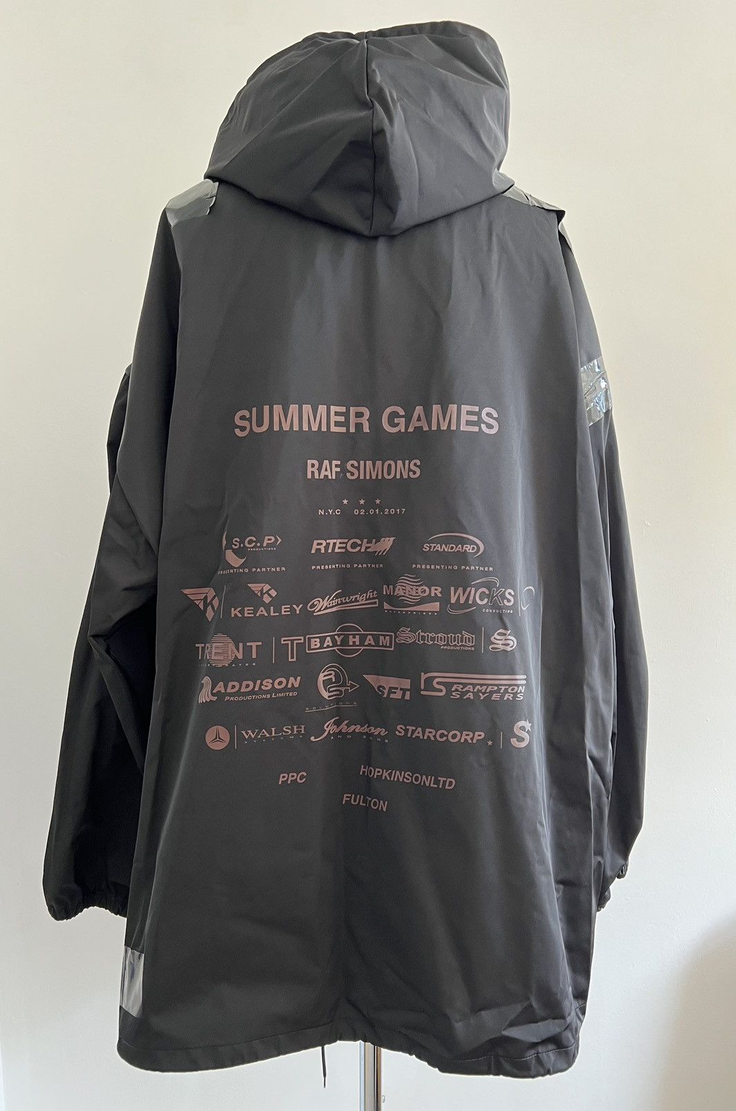 Raf Simons Raf Simons AW17-18 Summer Games DSM Exclusive Parka Jacket ...
