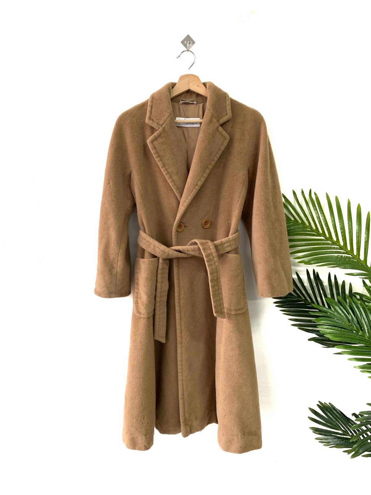 Designer × Max Mara Vintage Max Mara Made in Italy Wool Long Coat | Grailed