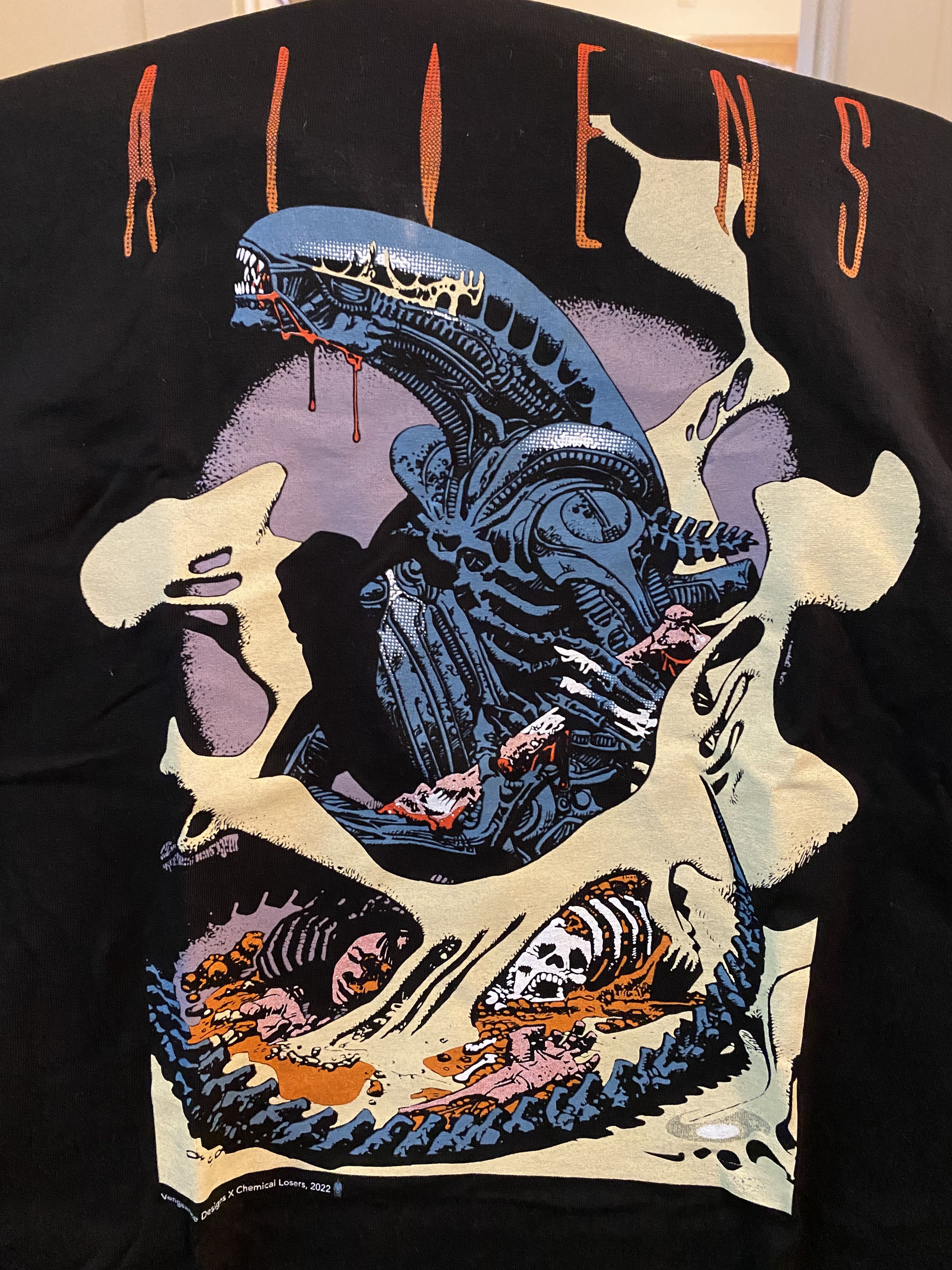 Streetwear New Vengeance Designs Aliens Large | Grailed