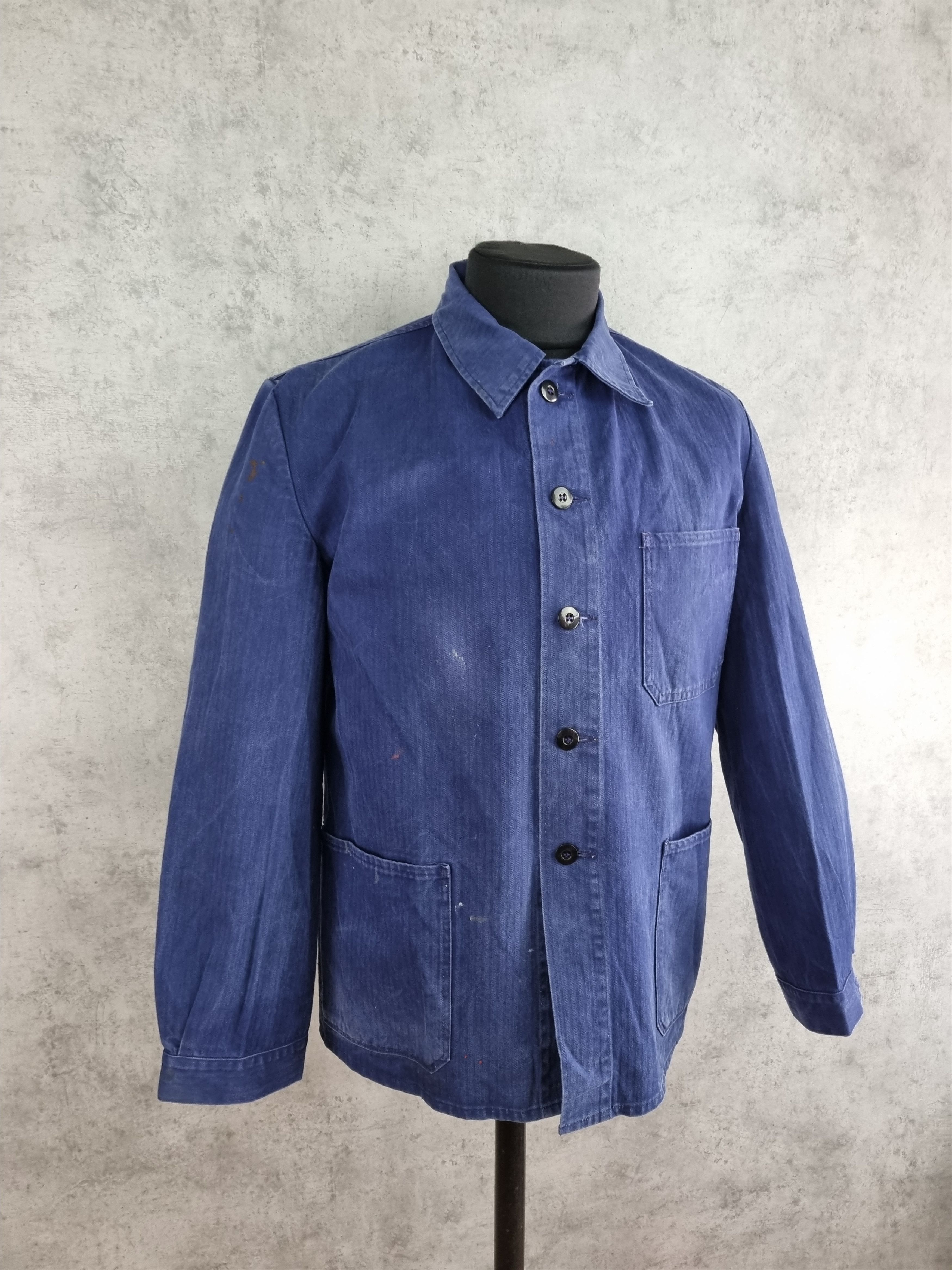 Vetra Vintage Worker Painted Avant-Garde Jacket | Grailed