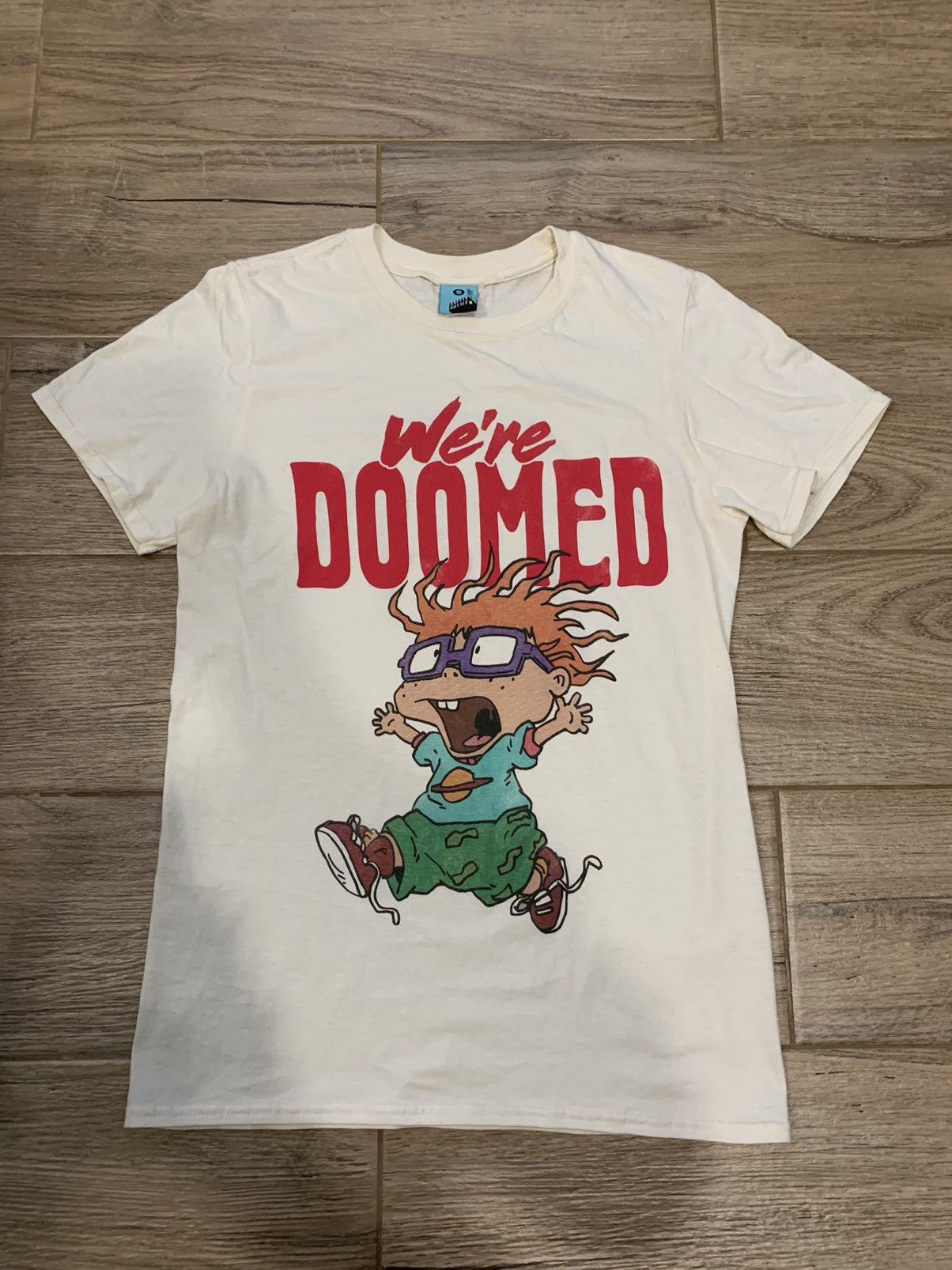 Band Tees × Cartoon Network × Nickelodeon Rugrats Chuckie Finster were Doomed Nickelodeon Tee ...