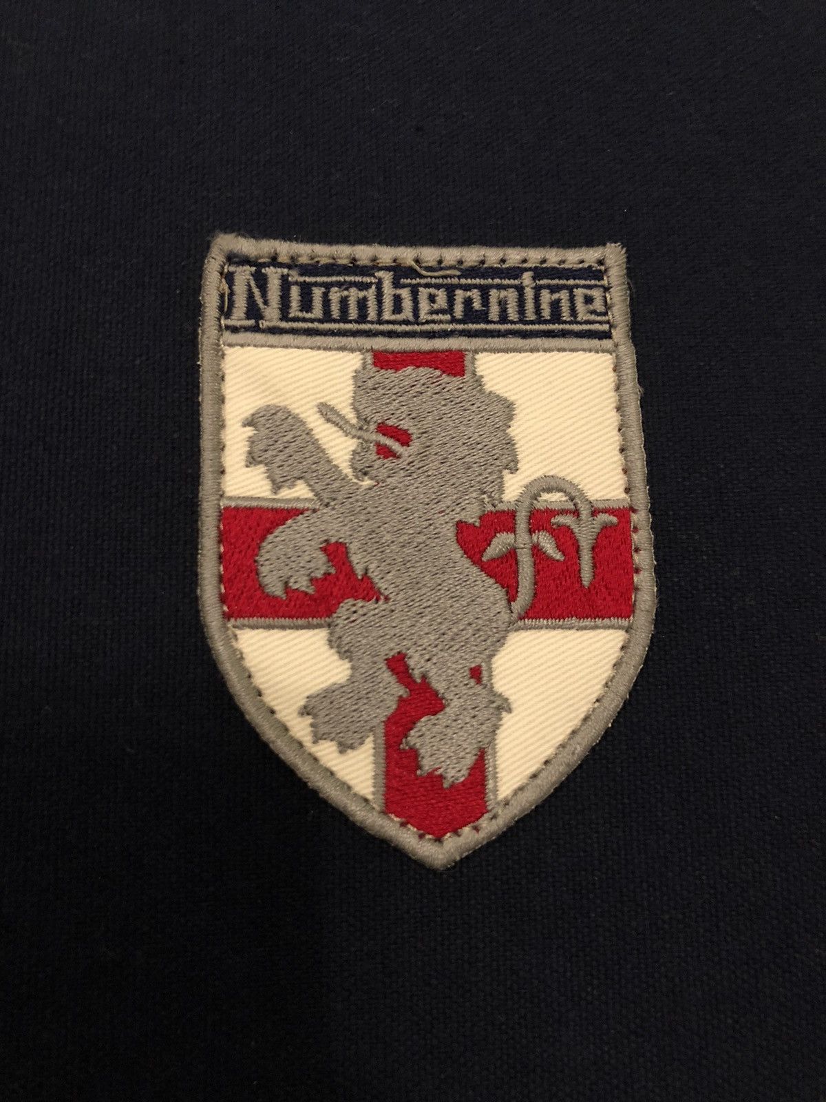 Number (N)ine OG Number Nine 🇬🇧 Lion Shield Patch Briefcase Bag | Grailed