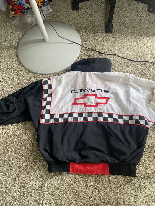 Vintage Vintage 80s 90s Chevy corvette windbreaker | Grailed