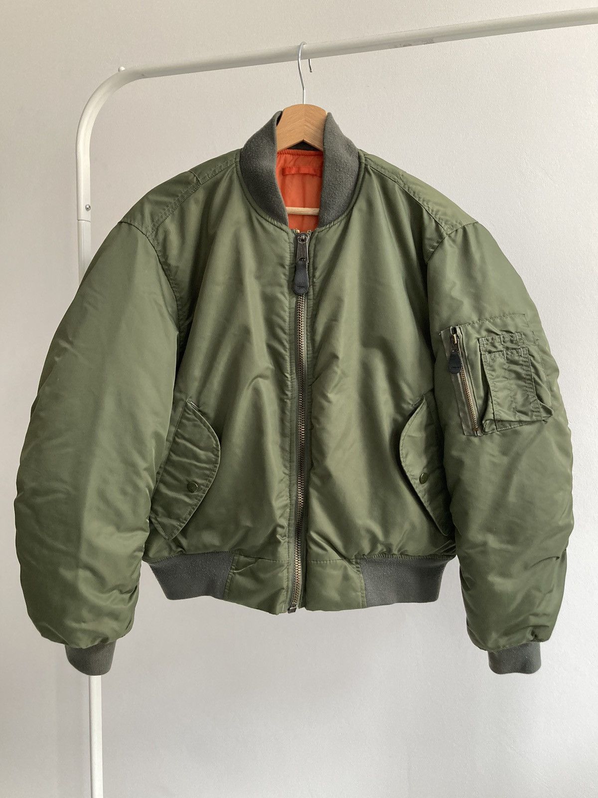 Alpha Industries × Streetwear × Vintage Vintage Alpha Industries Flyers MA-1 Bomber Jacket | Grailed