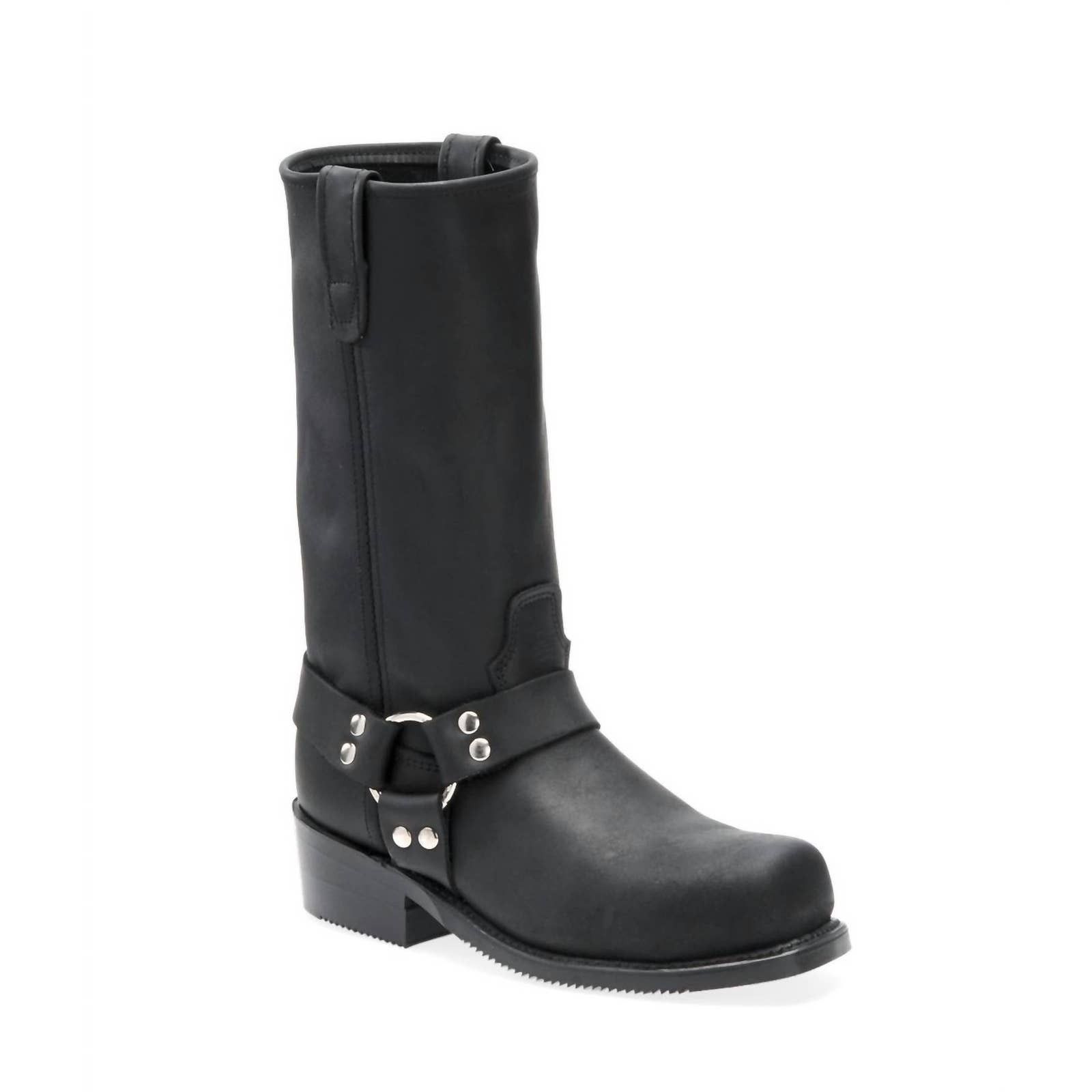 Designer DOUBLE-H BOOTS Men's 12 Inch Domestic Harness Boot In Black ...