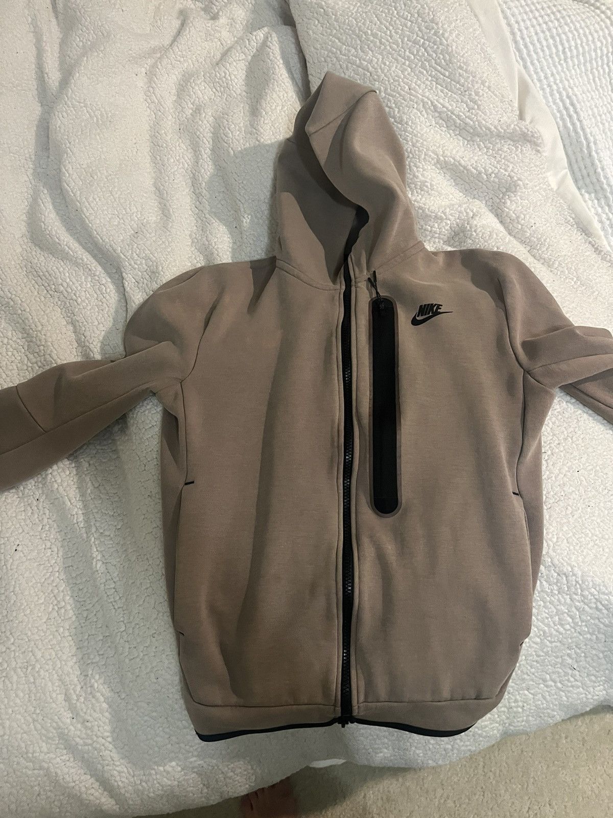Nike Brown tan Nike Tech Fleece | Grailed