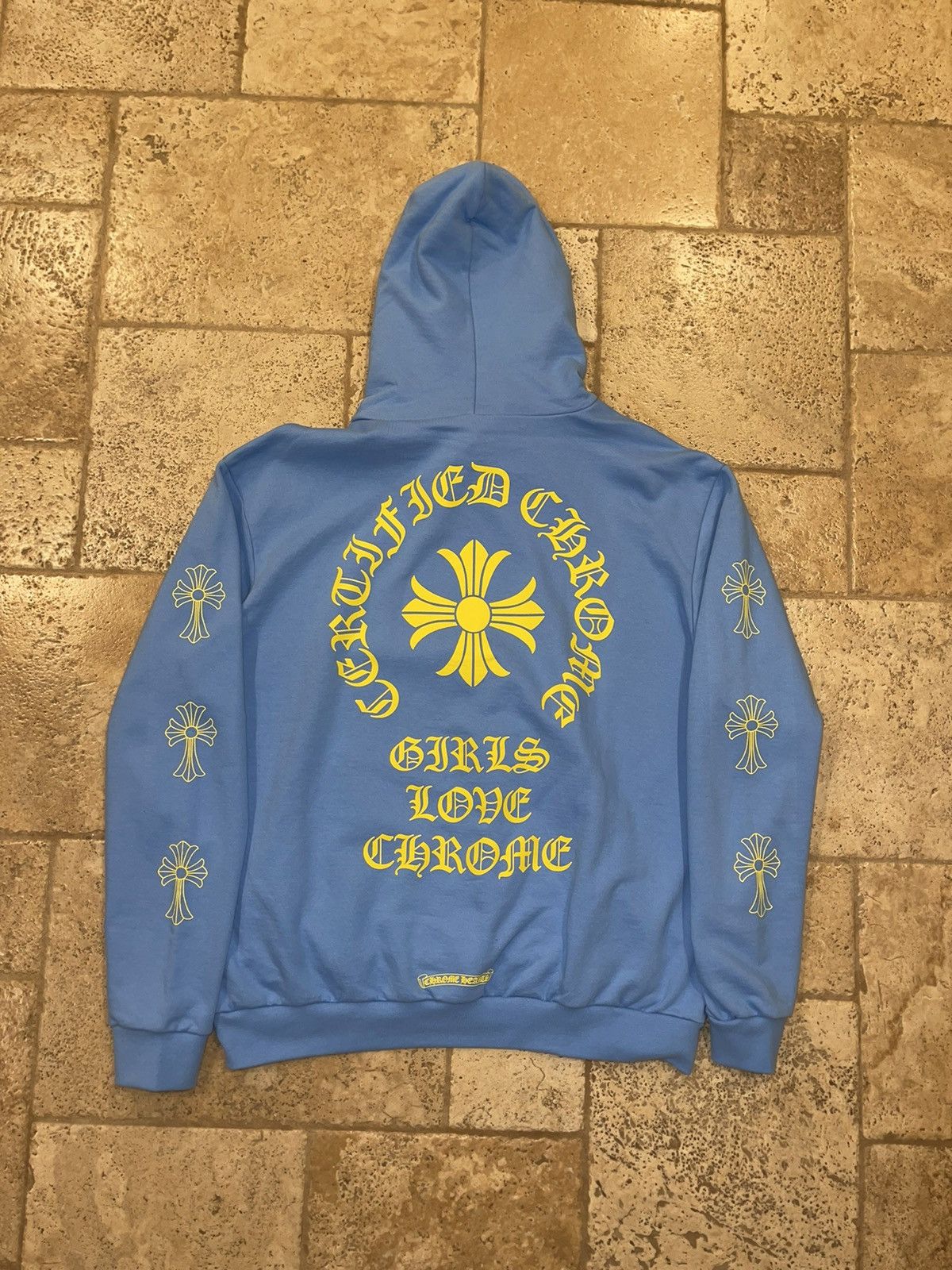 Chrome Hearts × Drake Chrome Hearts x Drake CLB Girls Love Chrome Blue ...