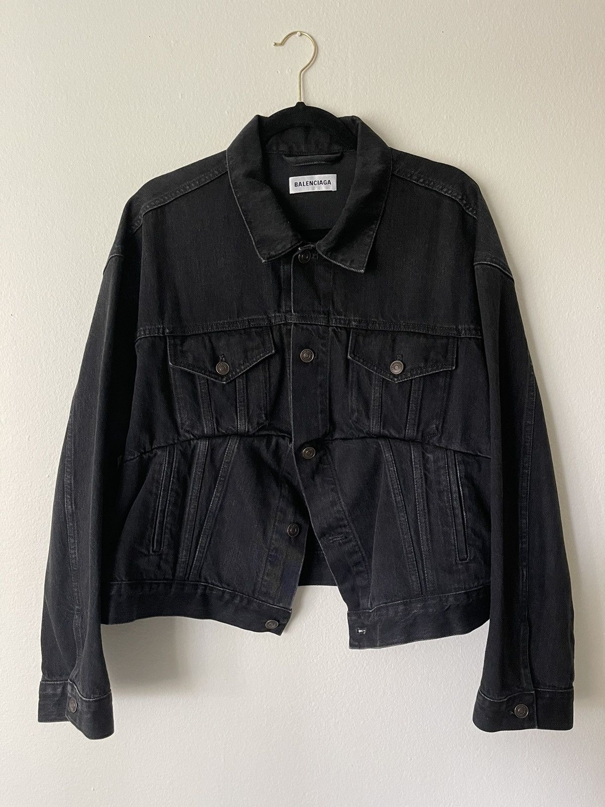 Balenciaga Balenciaga Swing Denim Jacket | Grailed