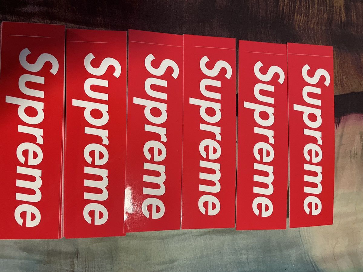 Supreme Supreme Red BOGO Stickers 5 Pack Box Logo 5 Pack | Grailed